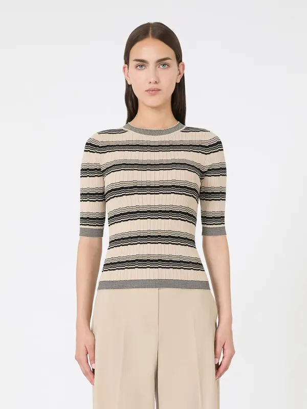 Max Mara Viscose Crepe T-shirt