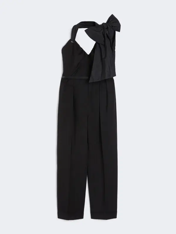 Max Mara Wool Canvas Jumpsuit