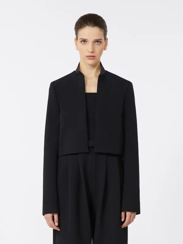 Max Mara Cropped Sable Jacket