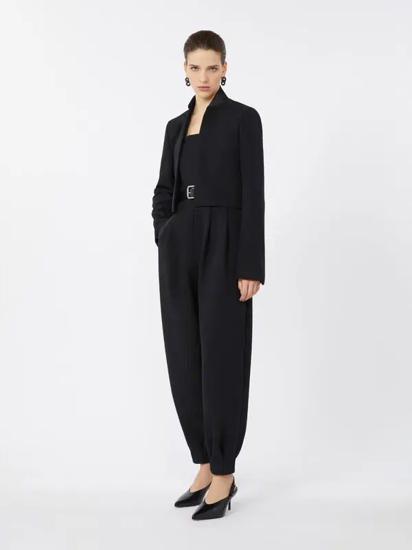 Max Mara Cropped Sable Jacket