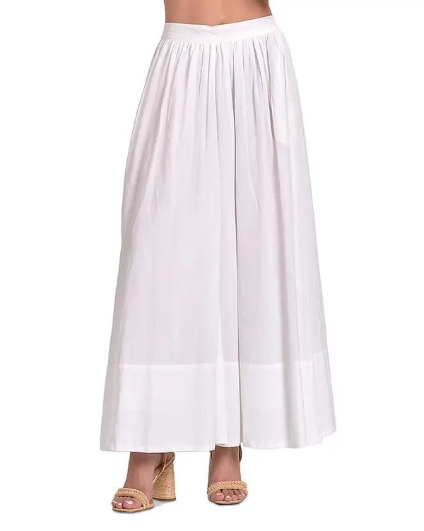 Elan A-line Midi Skirt
