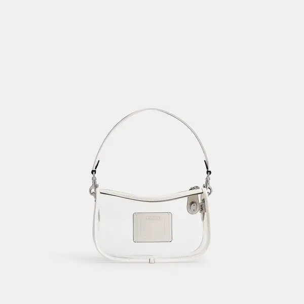 COACH Swinger Bag - Silver/chalk