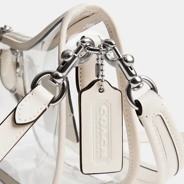 COACH Swinger Bag - Silver/chalk