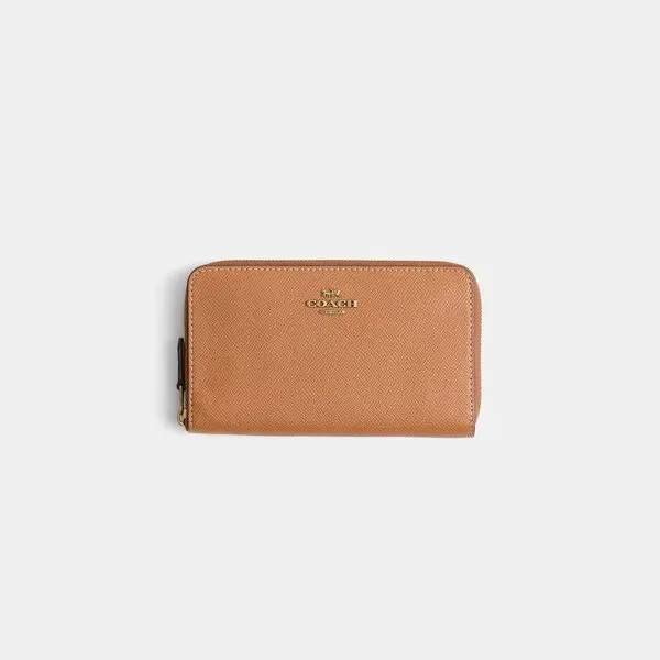 COACH® Restored Wyn Soft Wallet With Ombr - Silver/pale Pistachio Multi