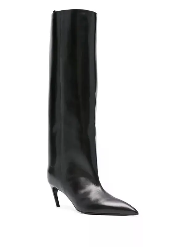 Attico - 70mm Leather Boots