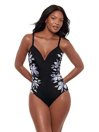 Victoria's Secret Miraclesuit Temptation One-piece Swimsuit - Black