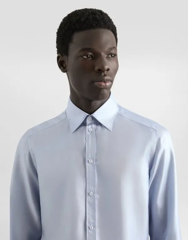 Dolce & Gabbana Martini Shirt In Silk Twill