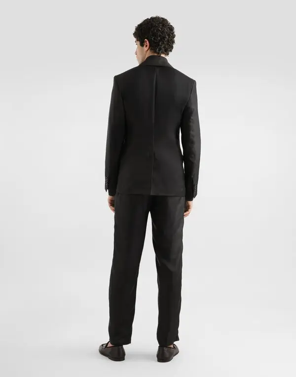 Dolce & Gabbana Sicilia Light Single-breasted Silk Twill Jacket