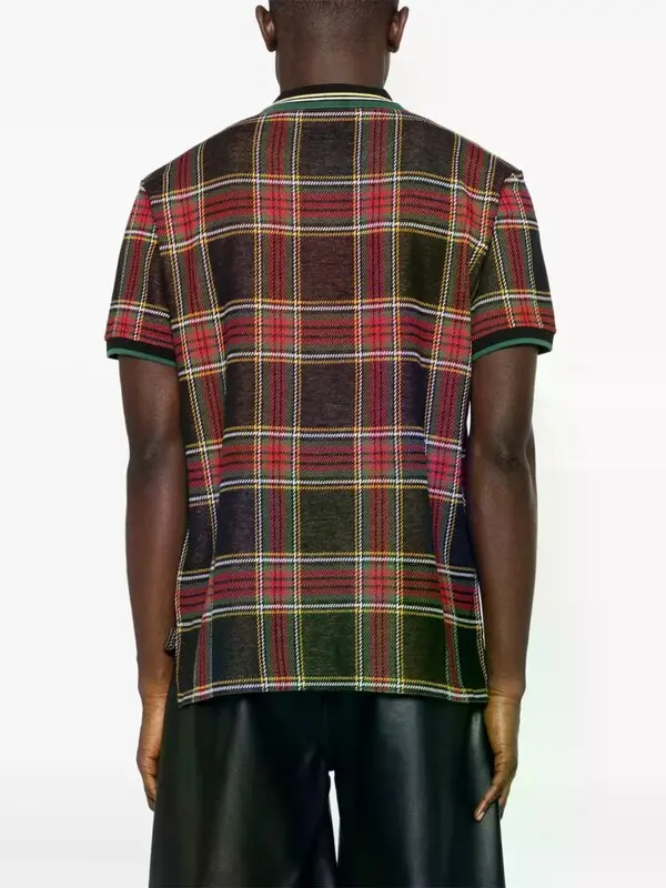 Vivienne Westwood Checked Polo Shirt In Red - 17% Off | Editorialist