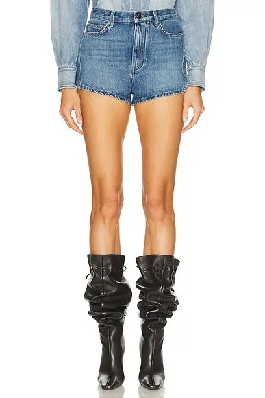 Givenchy Denim Mini Short