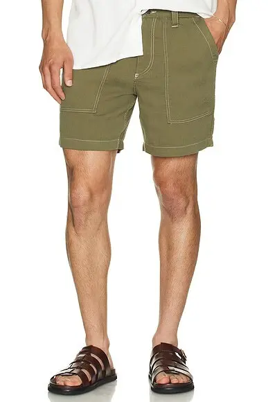 CORRIDOR Bedford Cord Camp Pocket Shorts