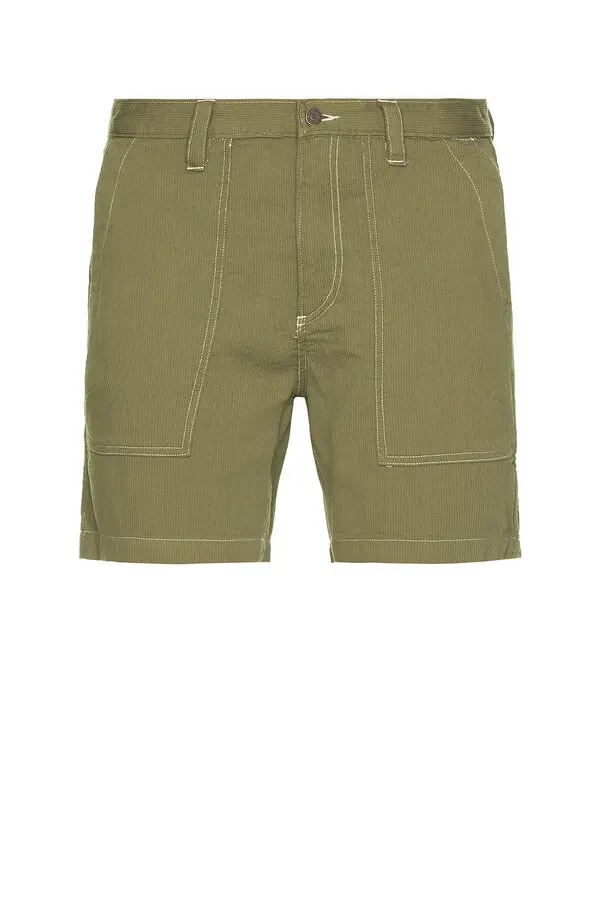 CORRIDOR Bedford Cord Camp Pocket Shorts