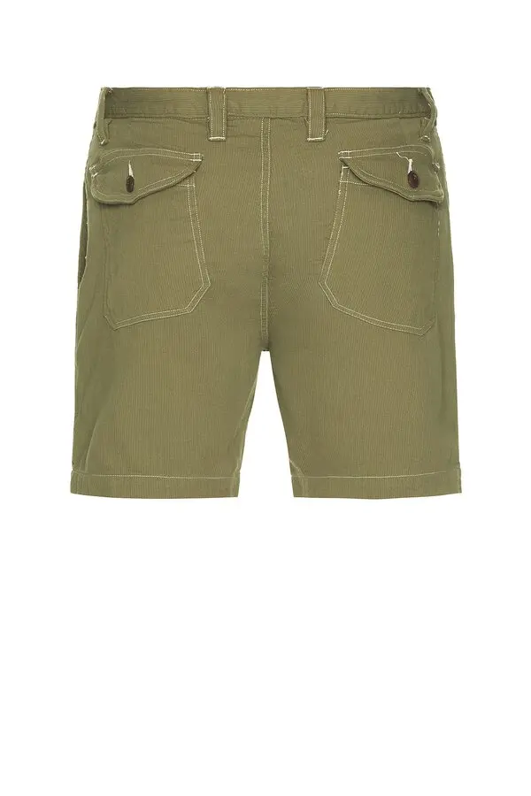 CORRIDOR Bedford Cord Camp Pocket Shorts