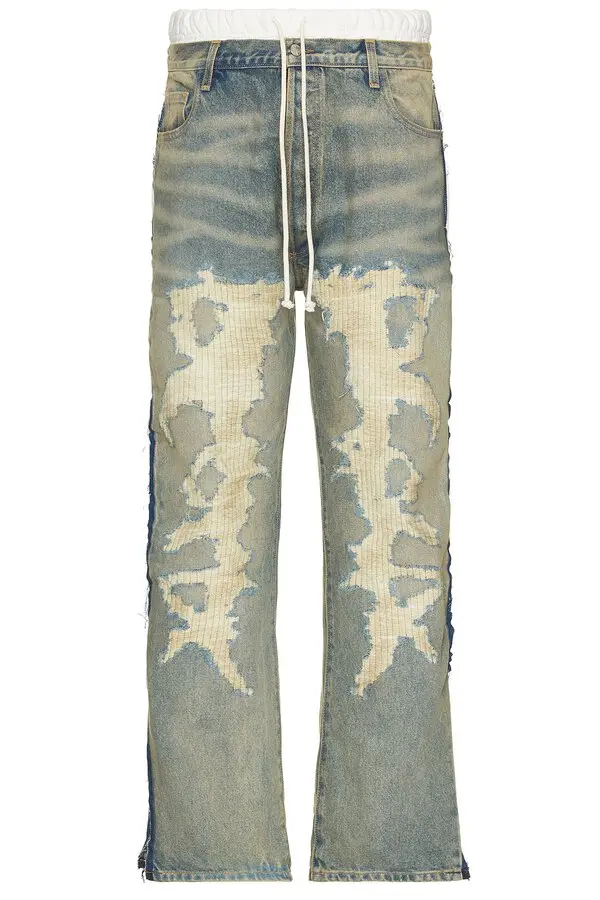RRR123 Fathers Garden Fara-c Jeans - Light Indigo