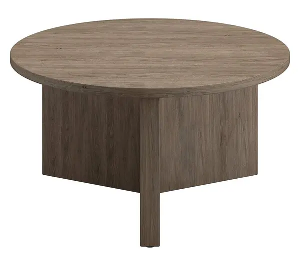 HUDSON&CANAL Anders 32' Wide Round Coffee Table