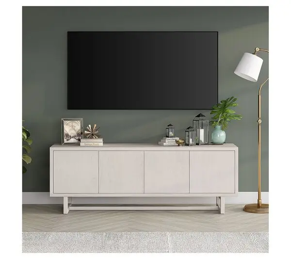 HUDSON&CANAL Cutler Rectangular Tv Stand For Tv 's Up To 75 - One-color
