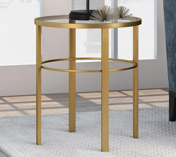 HUDSON&CANAL Gaia 20 Wide Round Side Table - One-color