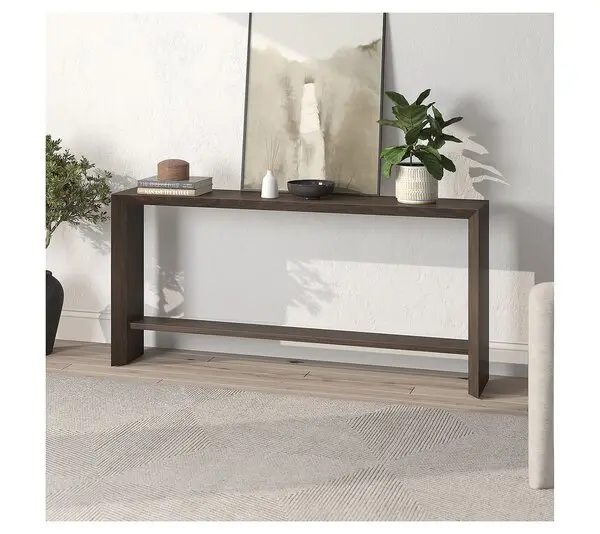 HUDSON&CANAL Osman 64' Wide Rectangular Console Table - One-color