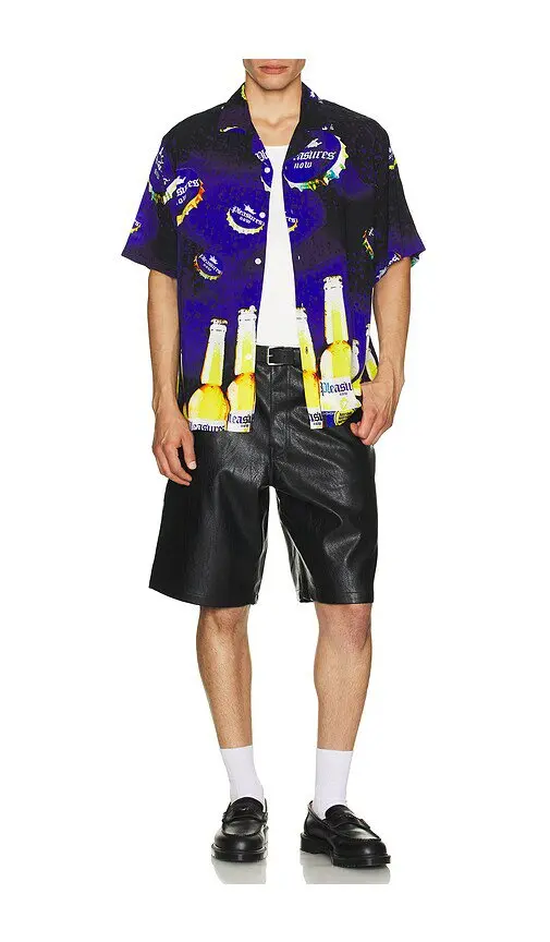 PLEASURES Cerveza Camp Shirt