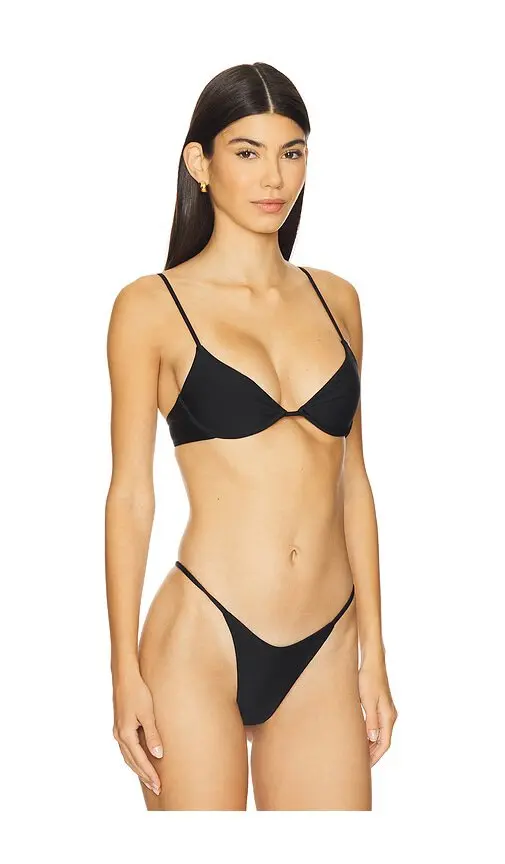 LOVEWAVE Frasier Demi Cup Top - Black