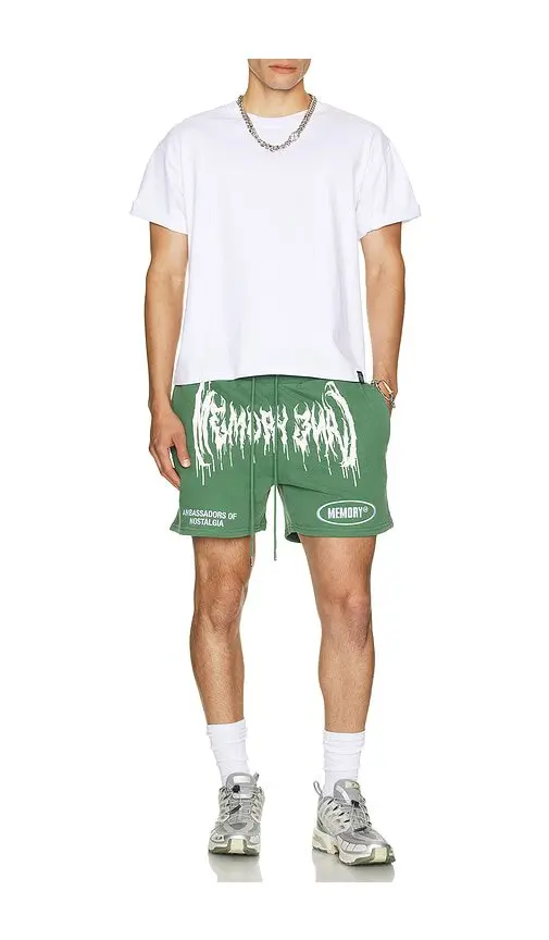 MEMORY LANE Mash Up Sweat Shorts