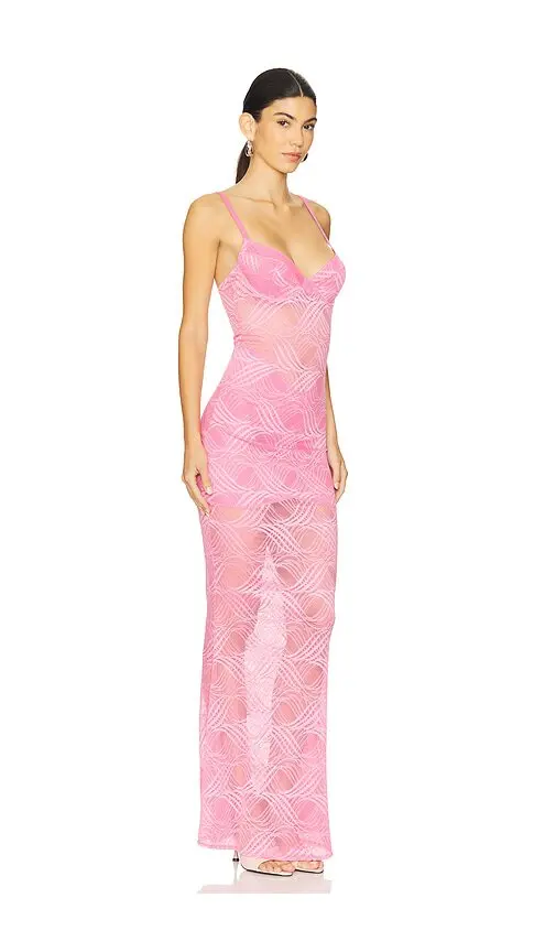 OW X Flora Maxi Dress - Pink