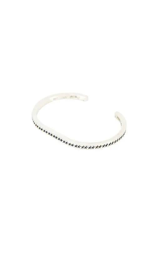 TWO JEYS Icon Monogram S Bangle - Plata
