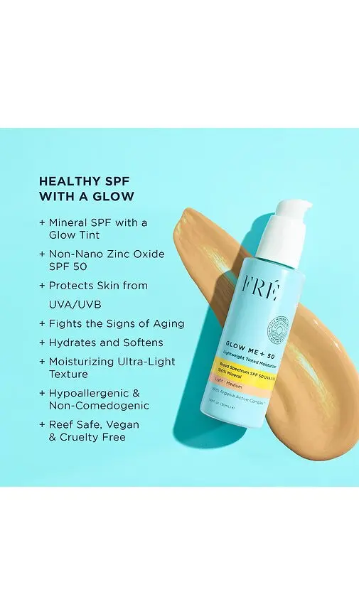 FRE Glow Me + Tinted Mineral Spf 50 - Light Medium