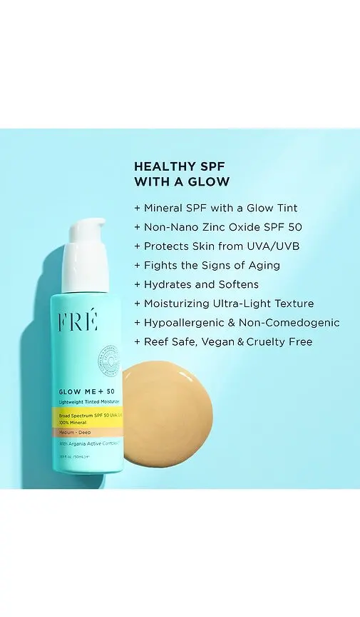 FRE Glow Me + Tinted Mineral Spf 50 - Medium Deep