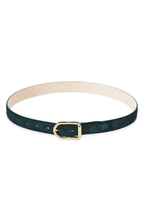 DEHANCHE Mija Suede Belt - Emerald