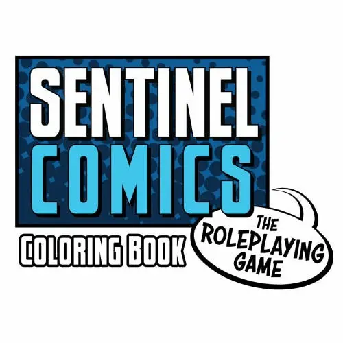GREATER THAN GAMES Sentinel Comics The Rpg Coloring Book