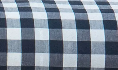 PETITE PLUME Signature Collection Gingham Sheet Set - Navy