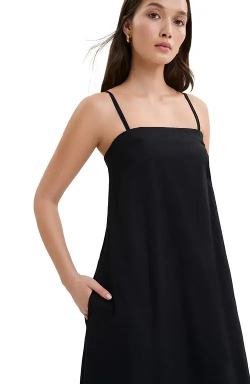 MARCELLA Aine Cotton & Linen Voile Dress