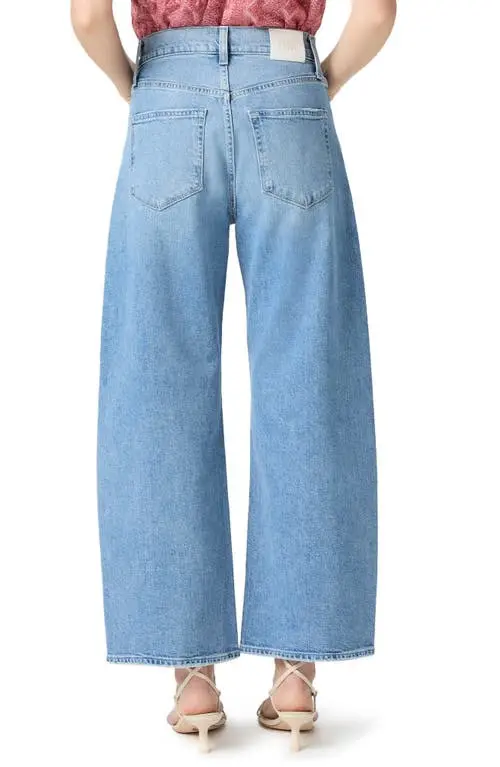 Paige High-waist Ankle Barrel Leg Jeans