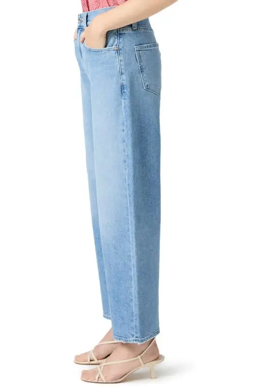 Paige High-waist Ankle Barrel Leg Jeans