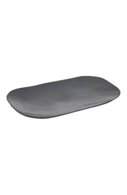 INDEGO AFRICA Wooden Tray - Grey