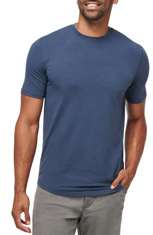 Travis Mathew Cloud Crewneck T-shirt - Blue Nights