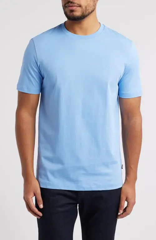 BOSS Thompson Solid T-shirt - Bright Blue