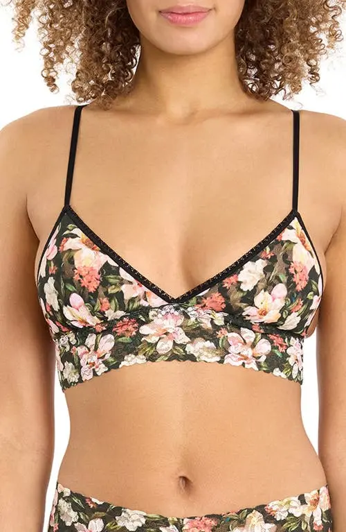 Hanky Panky Padded Lace Bralette - Dark Room Blooms