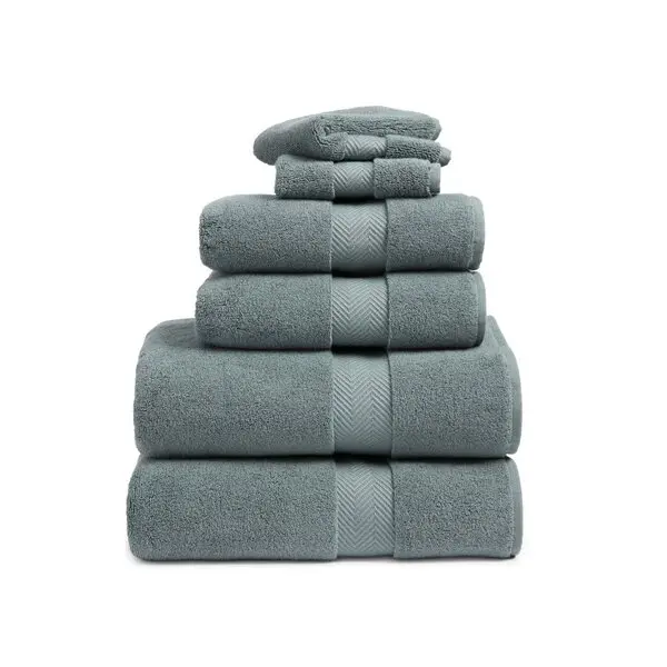 Nordstrom Organic Hydrocotton 6-piece Towel Set $144 Value - Green Balsam
