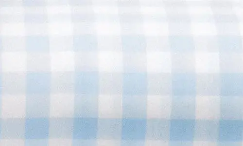 PETITE PLUME Signature Collection Gingham Sheet Set - Blue