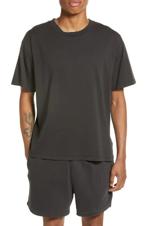 ELWOOD Core Oversize Organic Cotton Jersey T-shirt - Black