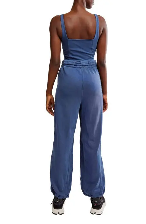 Free People Inbound Stretch Cotton Jumpsuit