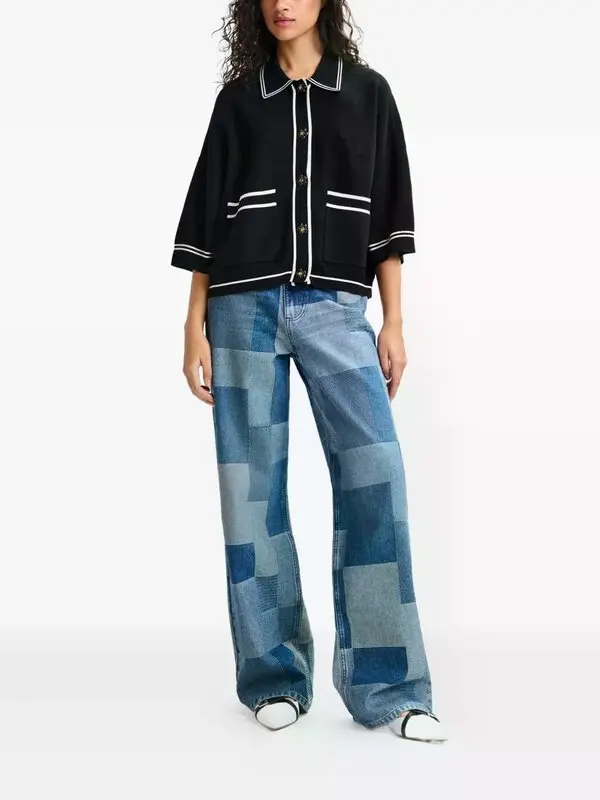 Essentiel Antwerp Patchwork Loose Leg Jeans