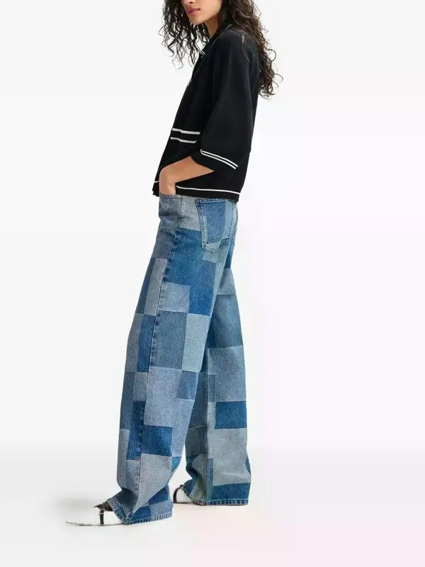 Essentiel Antwerp Patchwork Loose Leg Jeans