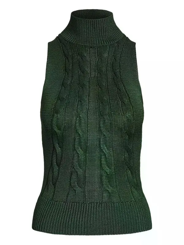 Ralph Lauren Cable-knit Sleeveless Top