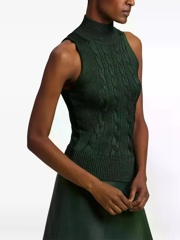 Ralph Lauren Cable-knit Sleeveless Top