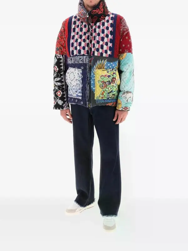 CHILDREN OF THE DISCORDANCE Bandana-print Jacket - Black