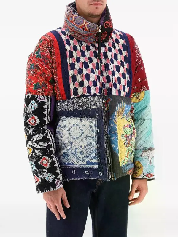 CHILDREN OF THE DISCORDANCE Bandana-print Jacket - Black