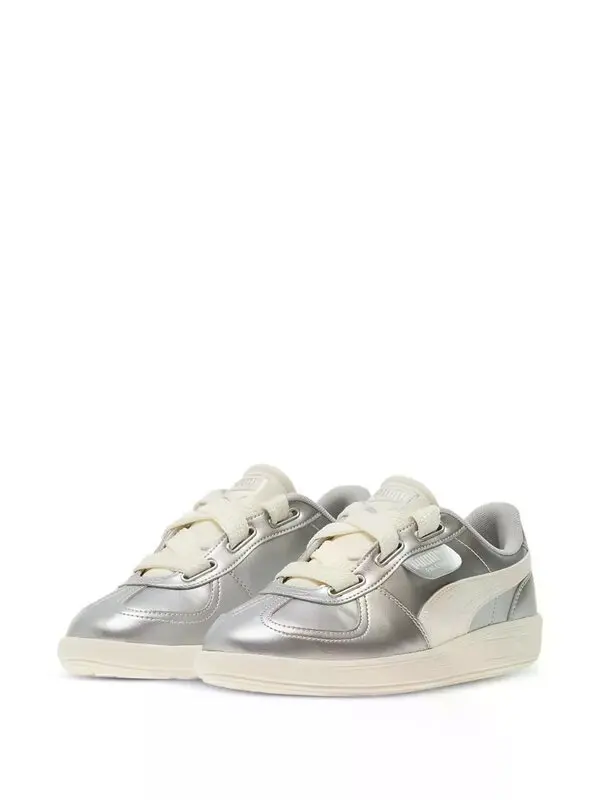 PUMA Palermo Metallic-leather Sneakers